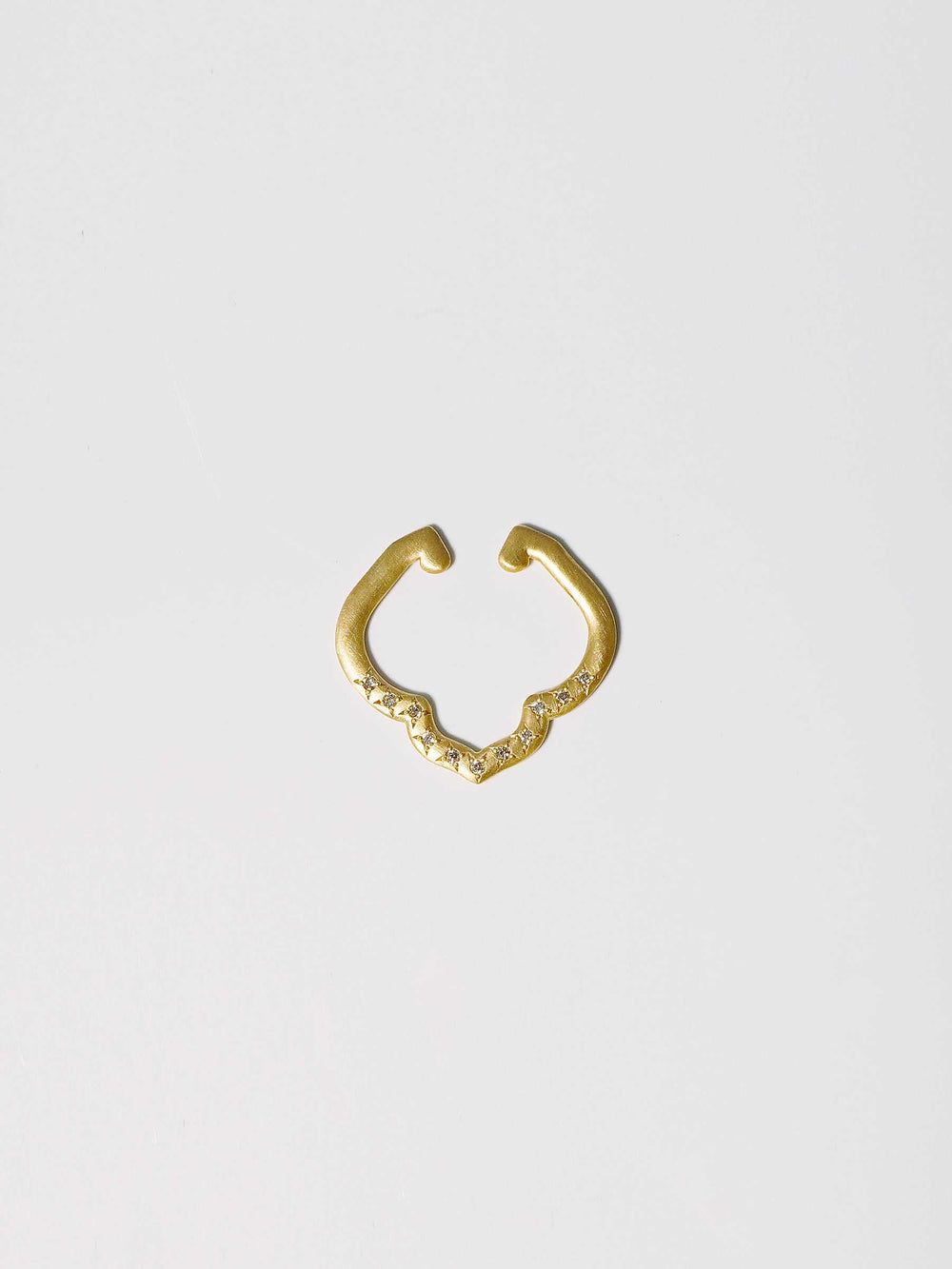 CREST / Ear Cuff / Diamonds / Lily