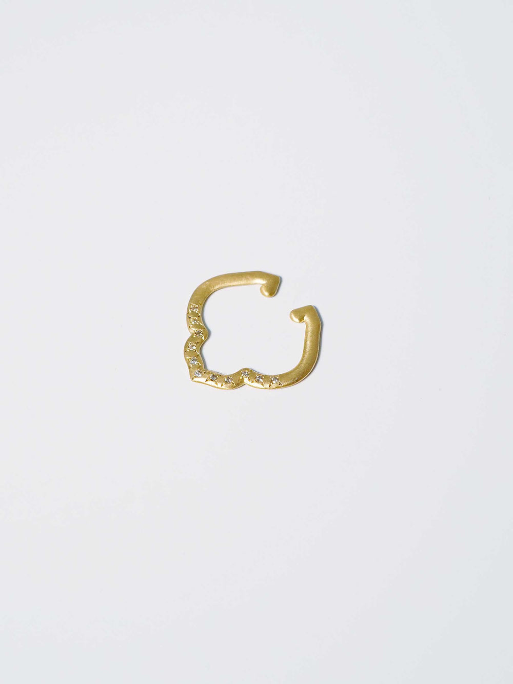 CREST / Ear Cuff / Diamonds / Lily