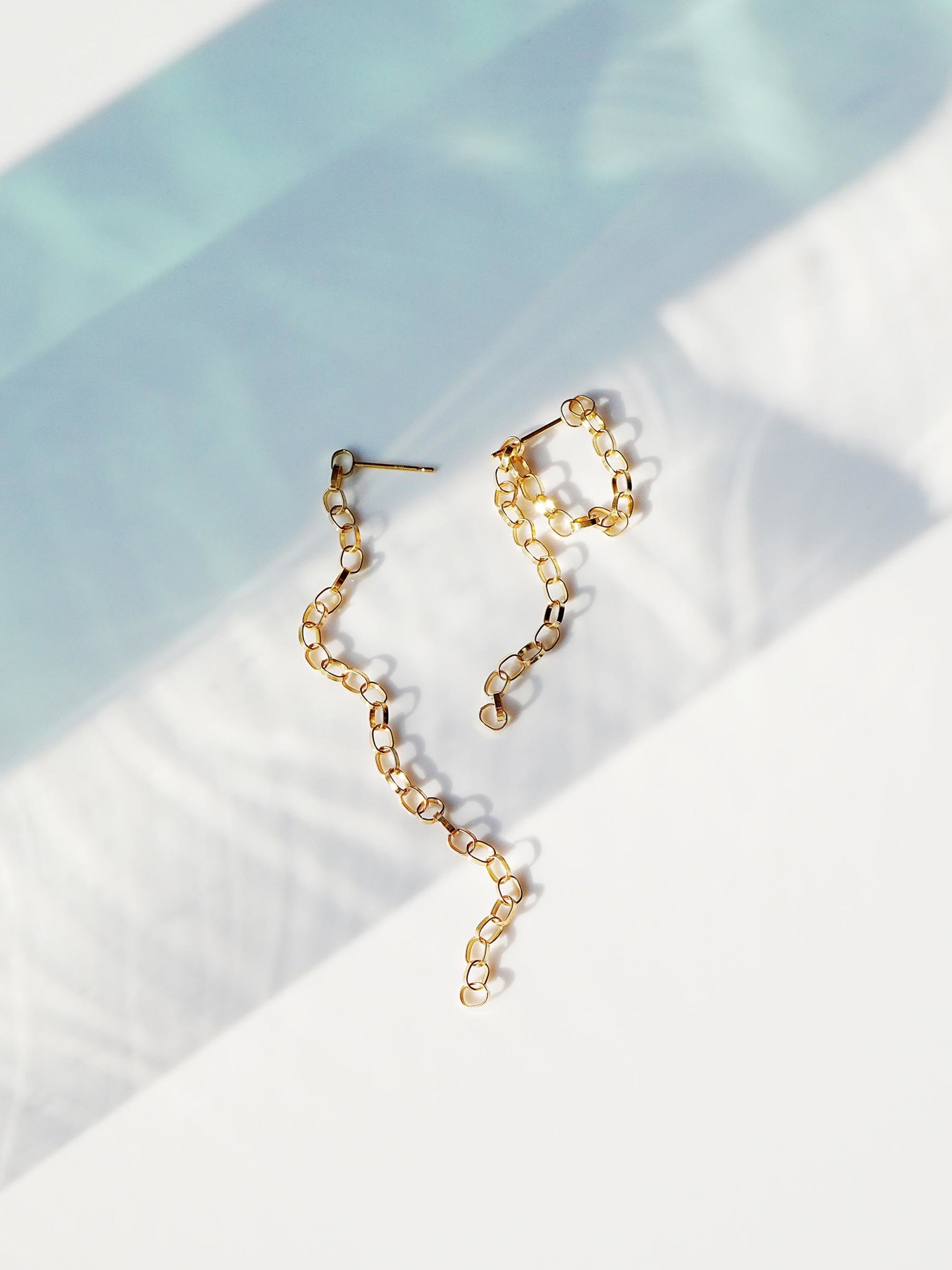JOINT / Pierced Earrings / Long / Lei Chain